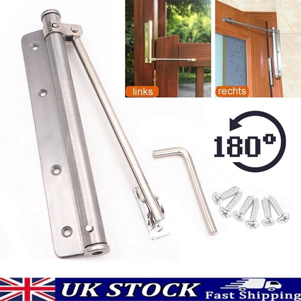 Automatic Door Closer Stainless Steel Adjustable Surface Mounted Door ...