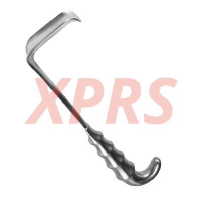 Set of 5 Richardson Retractors, Loop Grip Handle, 1.5"x2.5" Blade, 9.5 ...