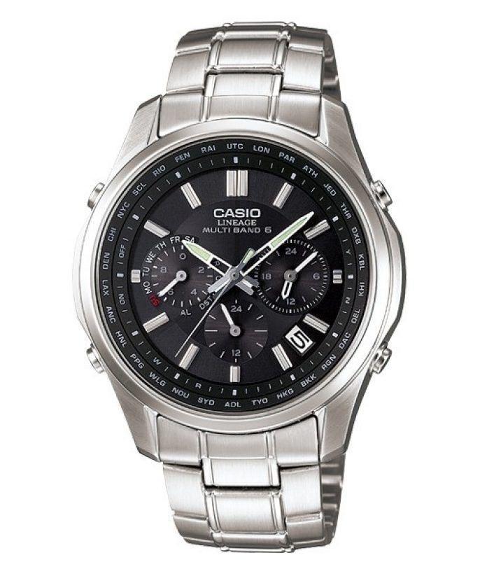 CASIO Lineage solar radio clock watch with box CASIO … - Gem