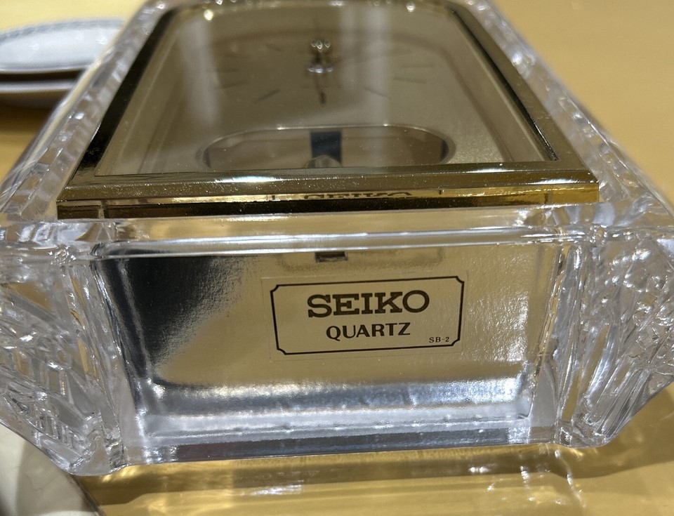 seiko Quartz crystal clock QQz127s Made In Japan. 1980’s Retro | eBay