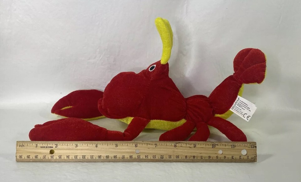 VERY RARE HTF Kellytoy Red Lobster 12" Super Soft Plush Stuffed Animal ...