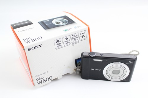 Sony Cybershot DSC-W800 Digital Compact Camera Working w/ Sony 5x Zoom ...