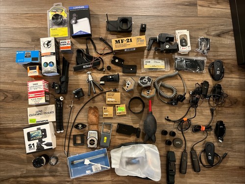 Lot of Vintage Camera Parts and Accessories - 20+ Pieces | eBay
