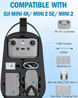 Mini 4K Case, Portable Mini 2 SE Backpack Compatible with DJI RC N1 ...