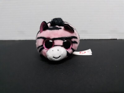TY PENNIE PINK & BLACK ZEBRA TEENY TYS -STACKABLE PLUSH | eBay