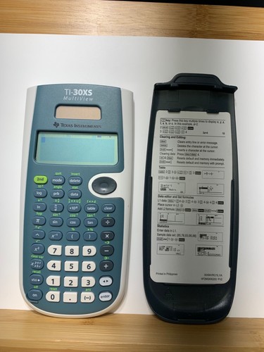 Texas Instruments TI-30XS MultiView Scientific Calculator - Blue With ...