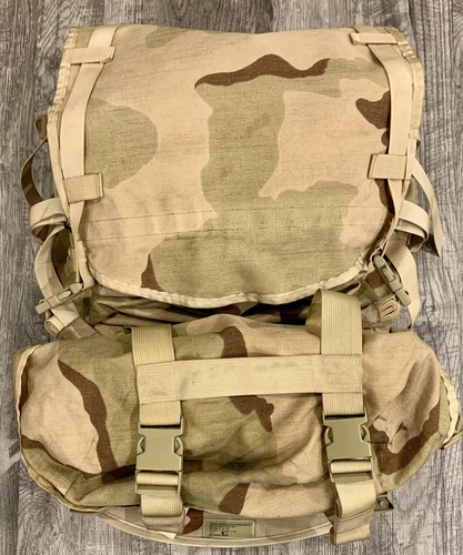 USGI Army USMC MOLLE II Large Field Pack Set W/ Frame Desert DCU ...