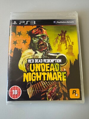 Red Dead Redemption: Undead Nightmare PS3 PAL FACTORY SEALED IMMAC CON ...