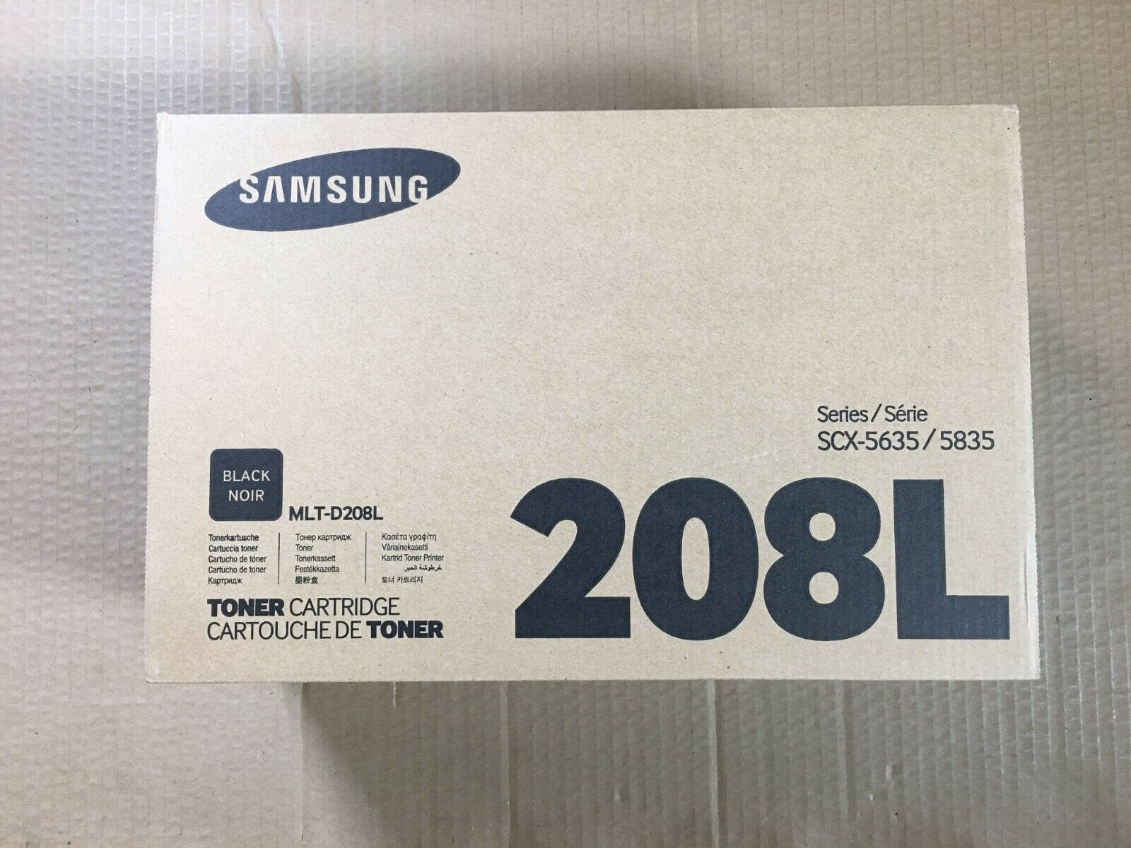 OEM Samsung 208L SCX-5635, SCX-5835 Series Black Toner Cartridge MLT ...
