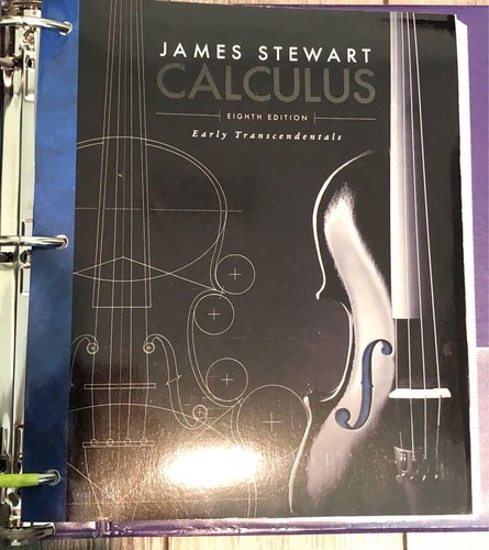 Calculus: Early Transcendentals (8th edition) by James Stewart | eBay