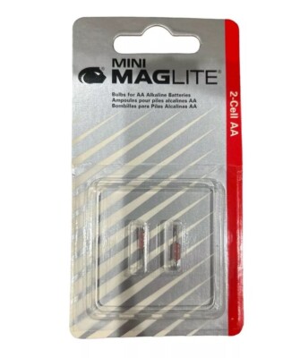 Maglite Mini Replacement Bulbs for AA Alkaline Batteries LM2A001 | eBay