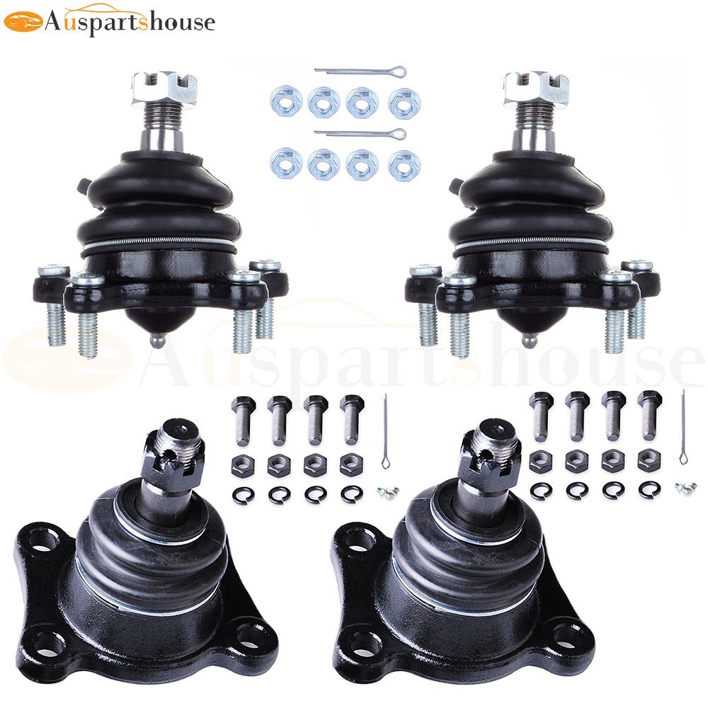 4x Front Upper Lower Ball Joints Kit For 1989-98 Toyota 4runner Pickup ...