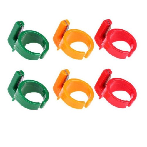 Home Accessory Craft DIY Finger Blade Thread Cutter Plastic Thimble ...