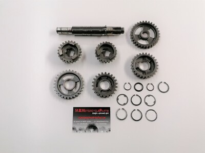 Gear Secondary Gear Countershaft Gear Box Shaft Yamaha YZ 125 86 87 88 ...