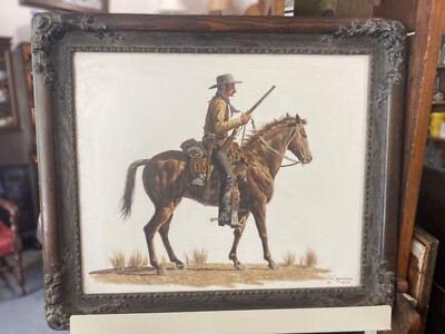 Original Joe Grandee “The Only Law” watercolor w/ signature. See ...