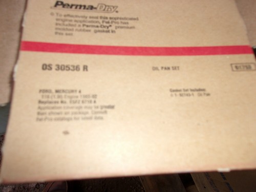 Engine Oil Pan Gasket Set Fel-Pro OS 30536 R for sale online | eBay