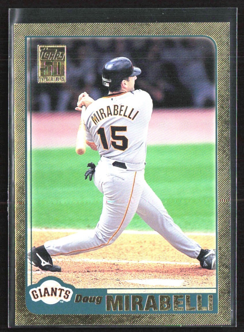 Doug Mirabelli 2001 Topps Gold /2001 #628 San Francisco Giants | eBay