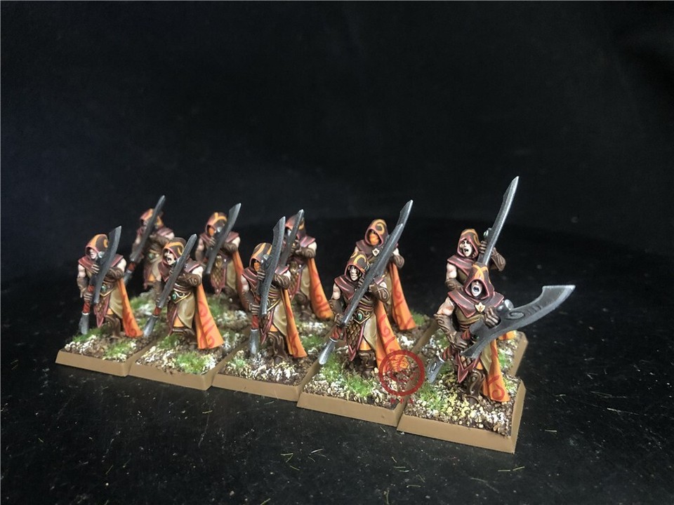 Warhammer The Old World DPS painted Wood Elf Realms Eternal Guard ...