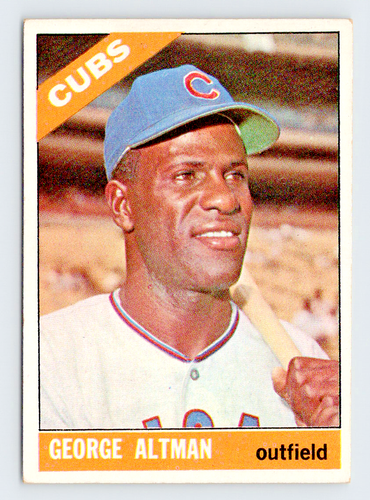 1966 Topps Card / #146 George Altman, Chicago Cubs / see Video | eBay