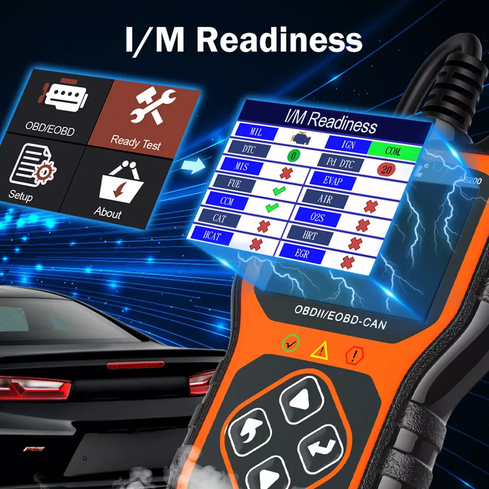 Automotive OBD2 Scanner OBD Code Reader Car Diagnostic Tool Check ...
