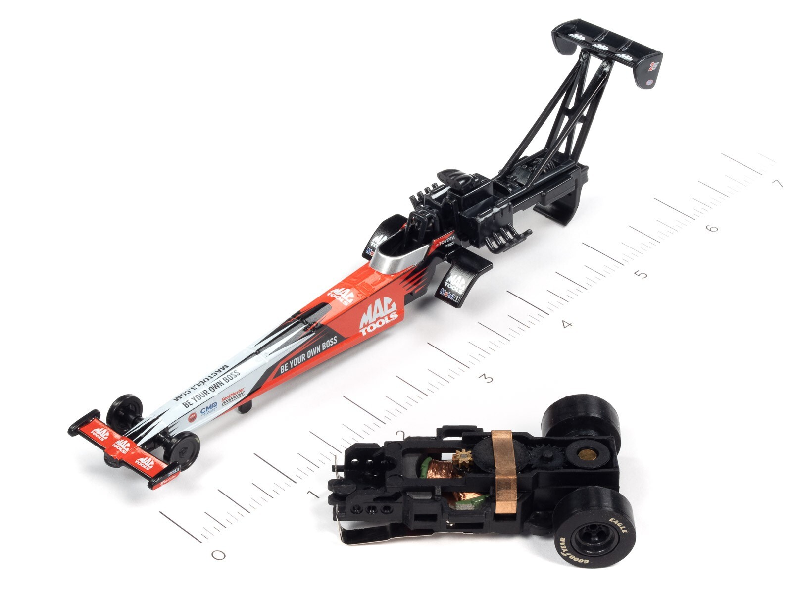 Auto World Doug Kalitta MAC Tools NHRA Top Fuel Dragster FITS AFX, AW ...