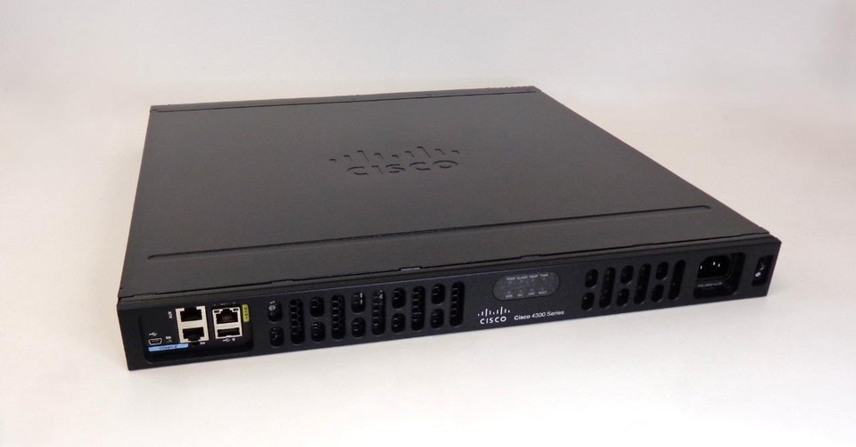 NEW Cisco 4300 Series Integrated Services Router ISR4331/K9 with Rack ...