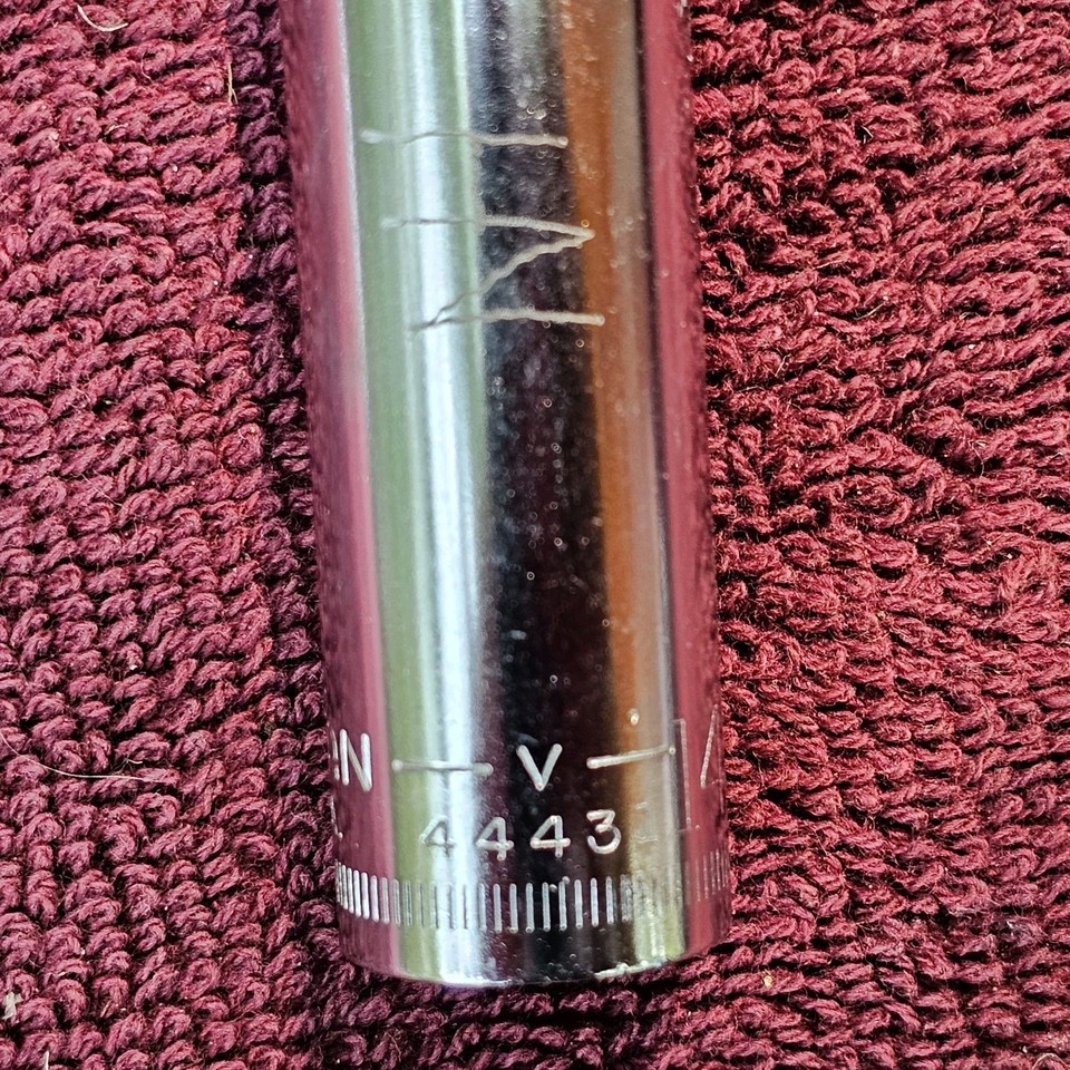 Craftsman USA 14mm 6 Point 3/8" Drive Deep Socket 44431 -V- Series #3 ...