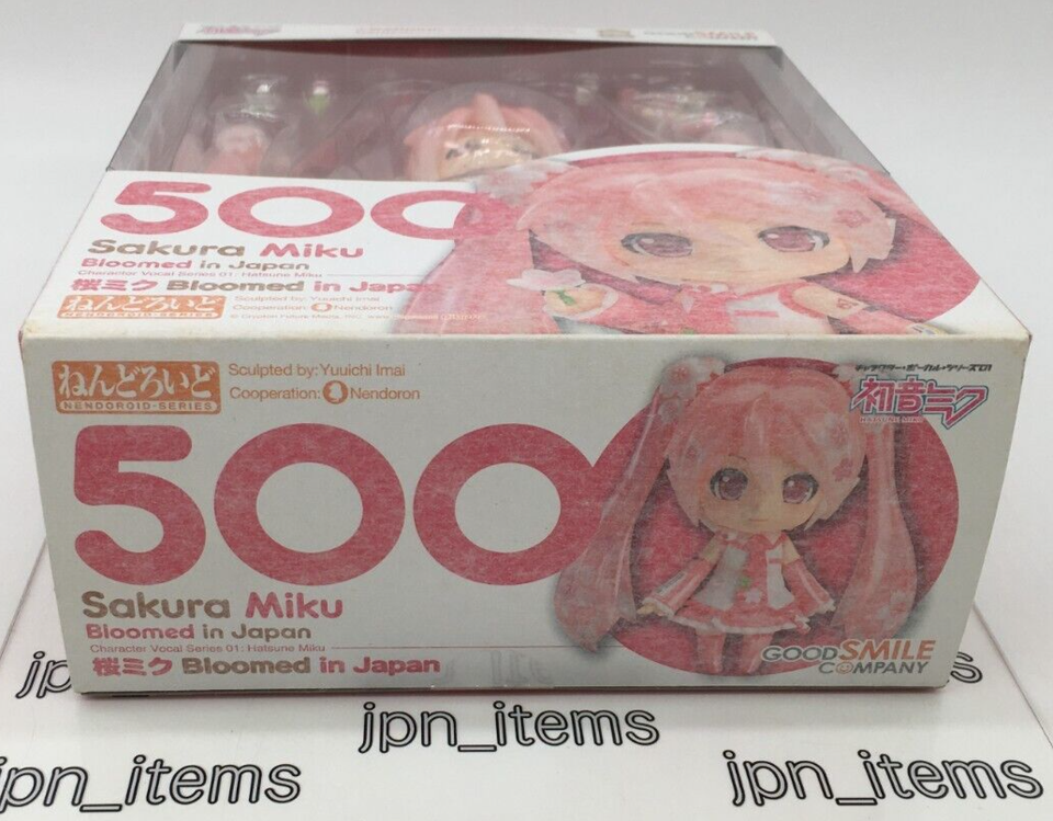 Sakura Miku Bloomed in Japan Nendoroid 500 Vocaloid Figure Good Smile ...