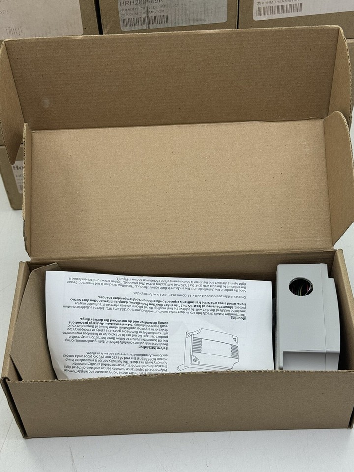 HONEYWELL HRH200A05K HUMIDITY TRANSDUCER DUCT 5% 20 KOHN THERMISTOR | eBay