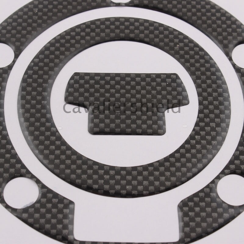 Fuel Gas Tank Cap Cover Pad Sticker For YAMAHA YZF R1 R6 FJR1300 FZ6N ...