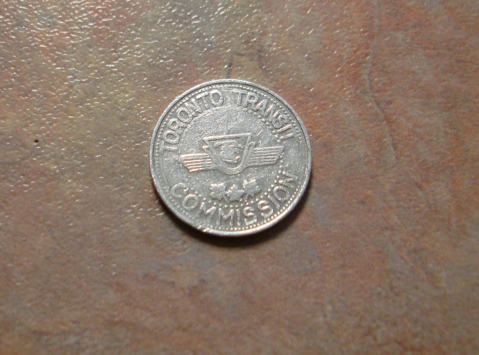 Toronto Transit Commission TTC Subway Fare Token, possibly vintage coin ...
