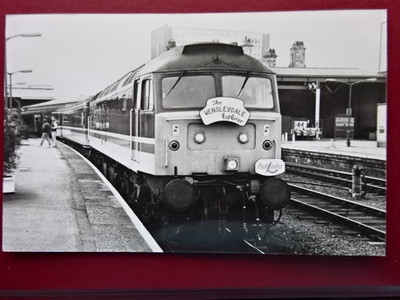 PHOTO CLASS 47 47819 AT SHEFFIELD HEADBOARD THE WENSKEYDALE EXPLORER 28 ...