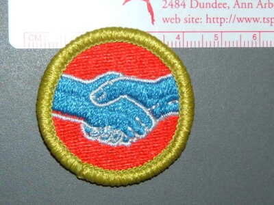 Boy Scout Merit Badge American Labor circa '76-'02 3125M | eBay