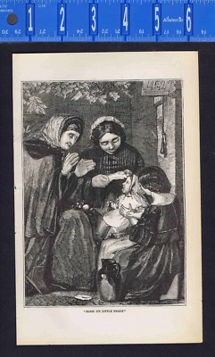 ROBERT COLLINSON Oh Bless its Little Heart - Baby - 1862 Ephemera | eBay