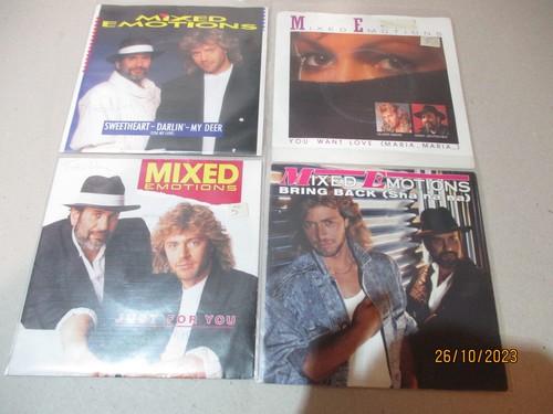 7" Single Vinyl Sammlung 4x Mixed Emotions | eBay.de