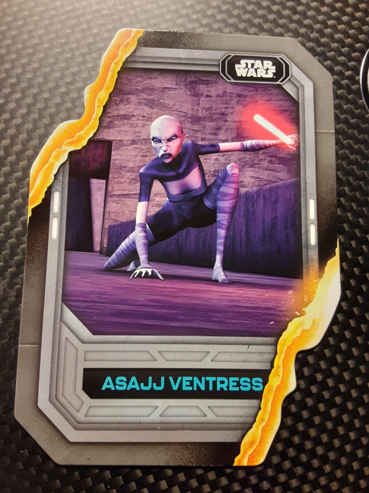 2023 Topps Star Wars Flagship LIGHTSABER STYLING Insert Card ASAJJ ...