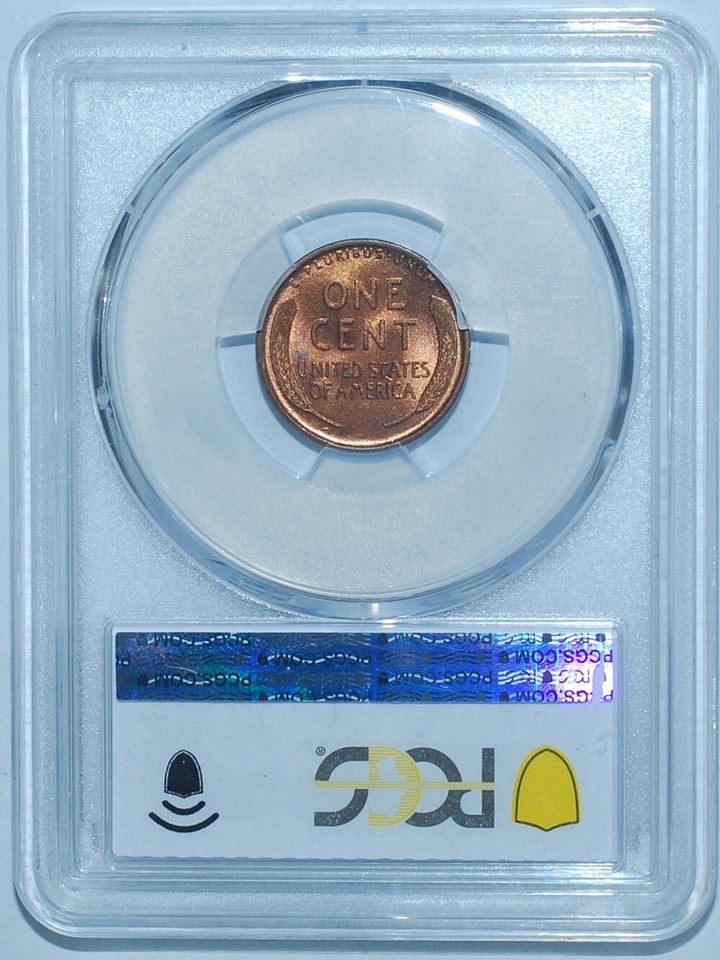 1909 VDB PCGS MS65RB Red and Brown Lincoln Wheat Cent | eBay