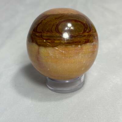 Brown Banded Calcite Sphere | eBay