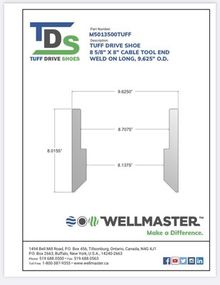 Well Drilling Drive Shoe
