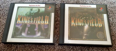 Playstation KING'S FIELD II and KING'S FIELD III Japanese Releases 100% ...