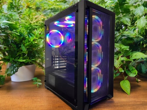 Gaming PC RGB Desktop Computer i7 32GB 1TB SSD 3TB RTX 3050 WIFI WIN10 ...