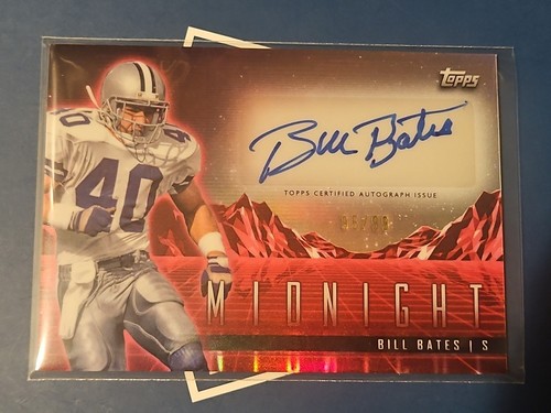 2024 Topps Midnight Bill Bates Horizon Signatures Twilight /99 #HZS-BB ...