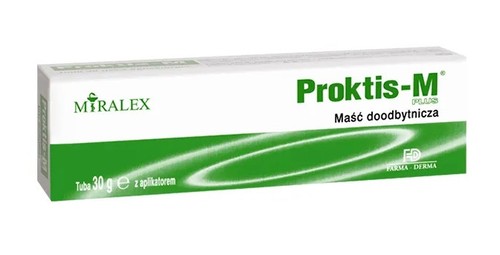 Proctis-M Plus Pommade Rectale 30g - Miralex, Made in Poland | eBay