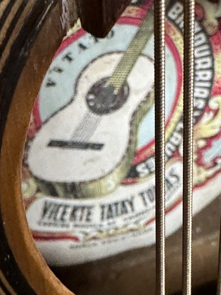 Handmade Vicente Tatay Tomas I Bandurria Spanish Mandolin 12 String ...