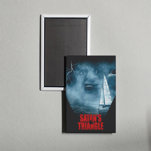 Satan's Triangle Mini Movie Poster Fridge Locker Magnet | eBay