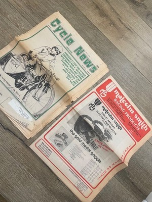Vintage 1973 Cycle news East/Dixie$1978 MAlcolm Smith sale flyer/ Dirt ...
