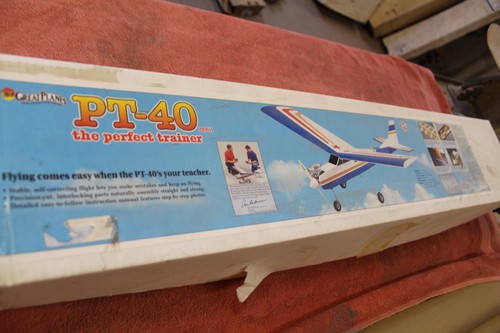 Great Planes, "PT-40" , Vintage Balsa R/C plane Kit, 60" | eBay