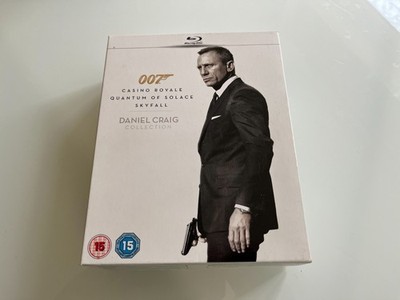 Daniel Craig Collection Box Set Blu-ray james bond 007 5039036058377 ...