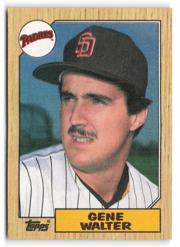1987 Topps #248 Gene Walter San Diego Padres | eBay