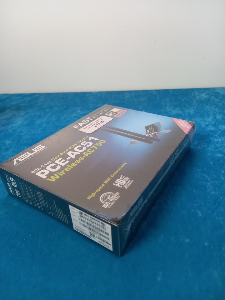 ASUS PCE-AC51 Wireless-AC Dual-band PCI-E Adapter (433Mbps Low Profile ...